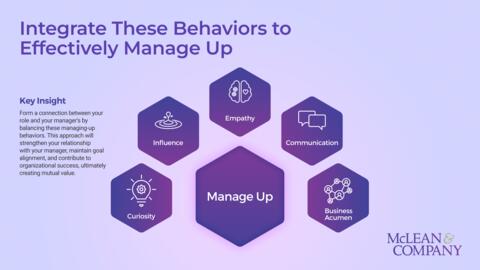 Elevate Your Influence by Managing Up | McLean & Company